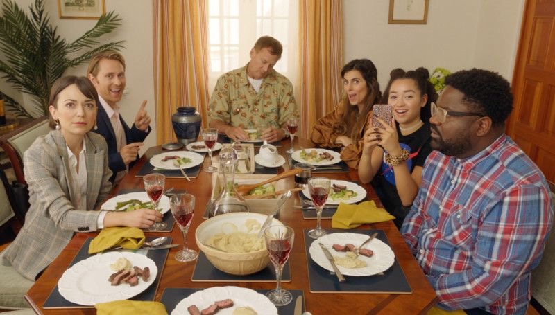 ‘The Dinner Party’ movie review: Fun, unpredictable chaos ensues over ...